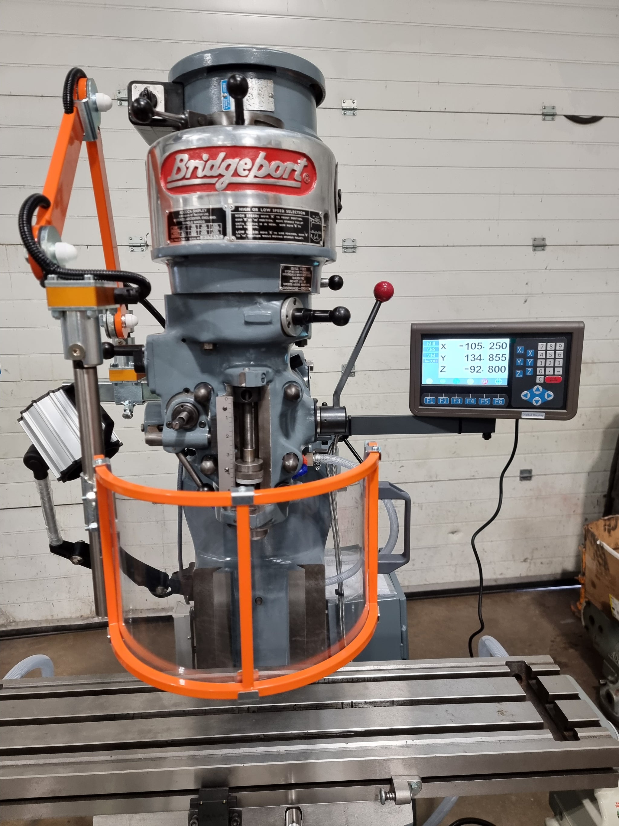 3 axis Digital Readout system to suit the Bridgeport milling machine ...