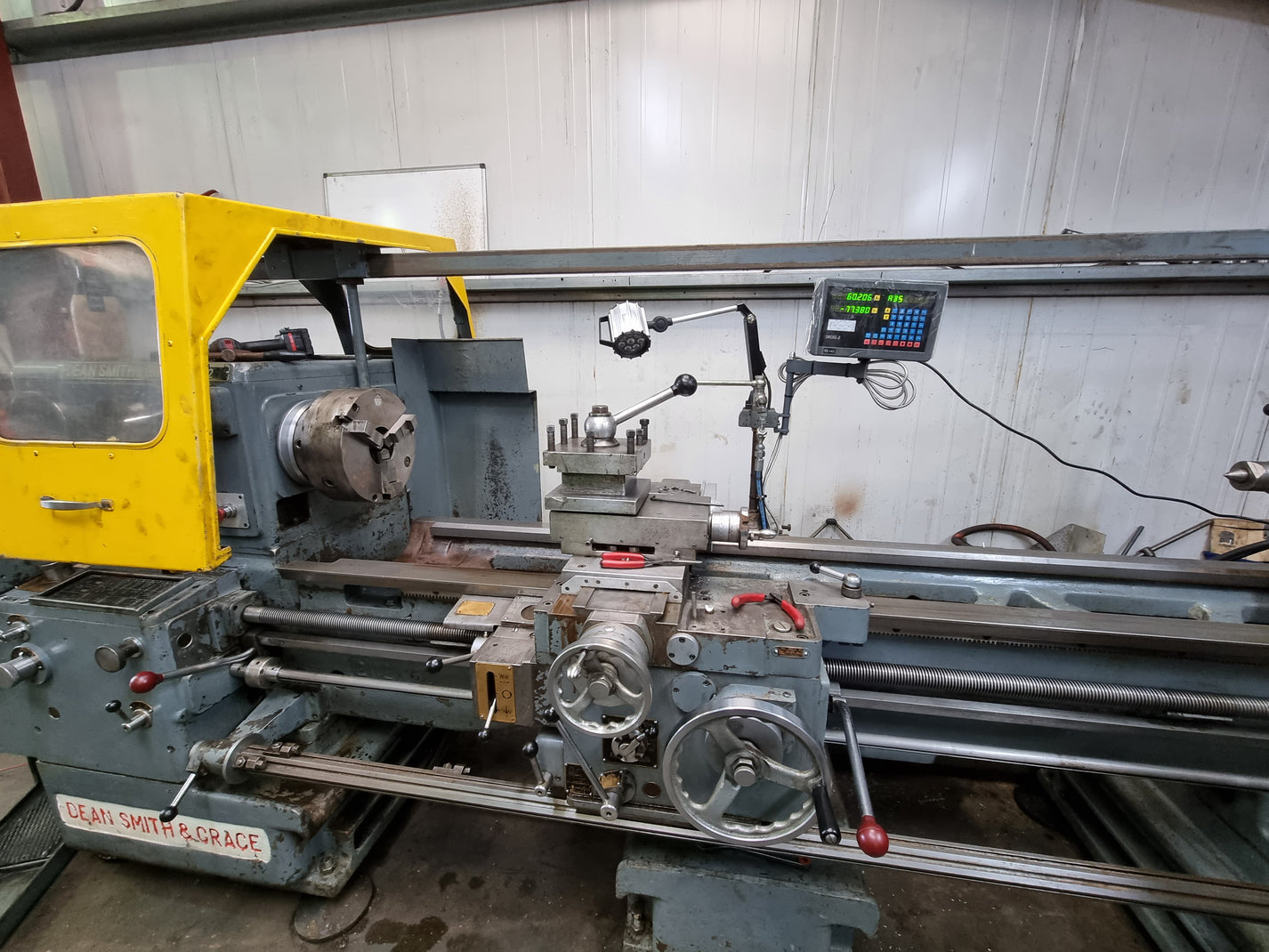 Dean Smith Grace 2112 lathe Digital Readout system – gtprecision