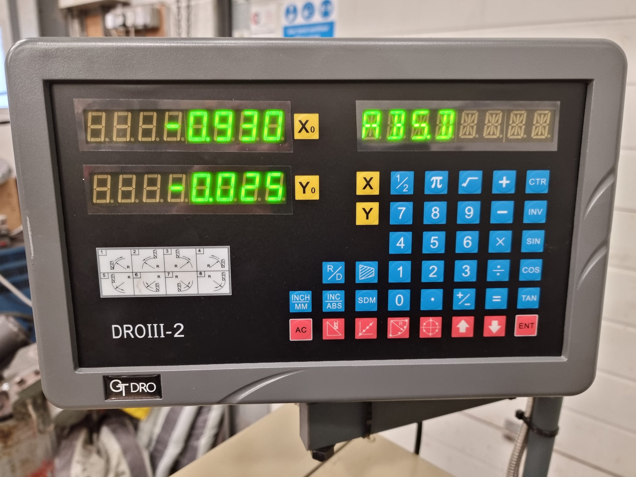 Harrison M250 Lathe DRO system – gtprecision